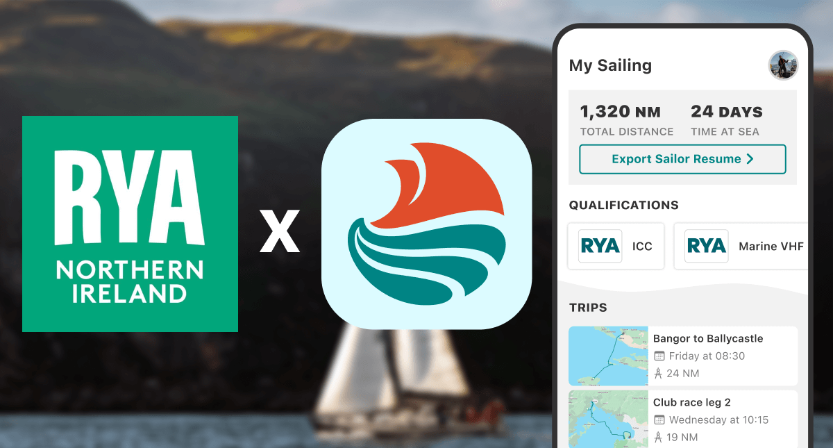 RYA Northern Ireland recommends SailTies logbook app | SailTies Blog